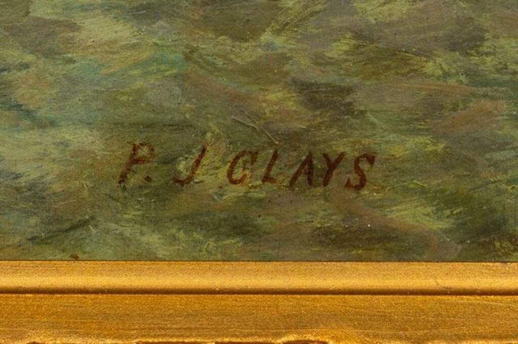 Paul Jean Clays | Maritime Painting on Board, Paul Jean Clay | MutualArt