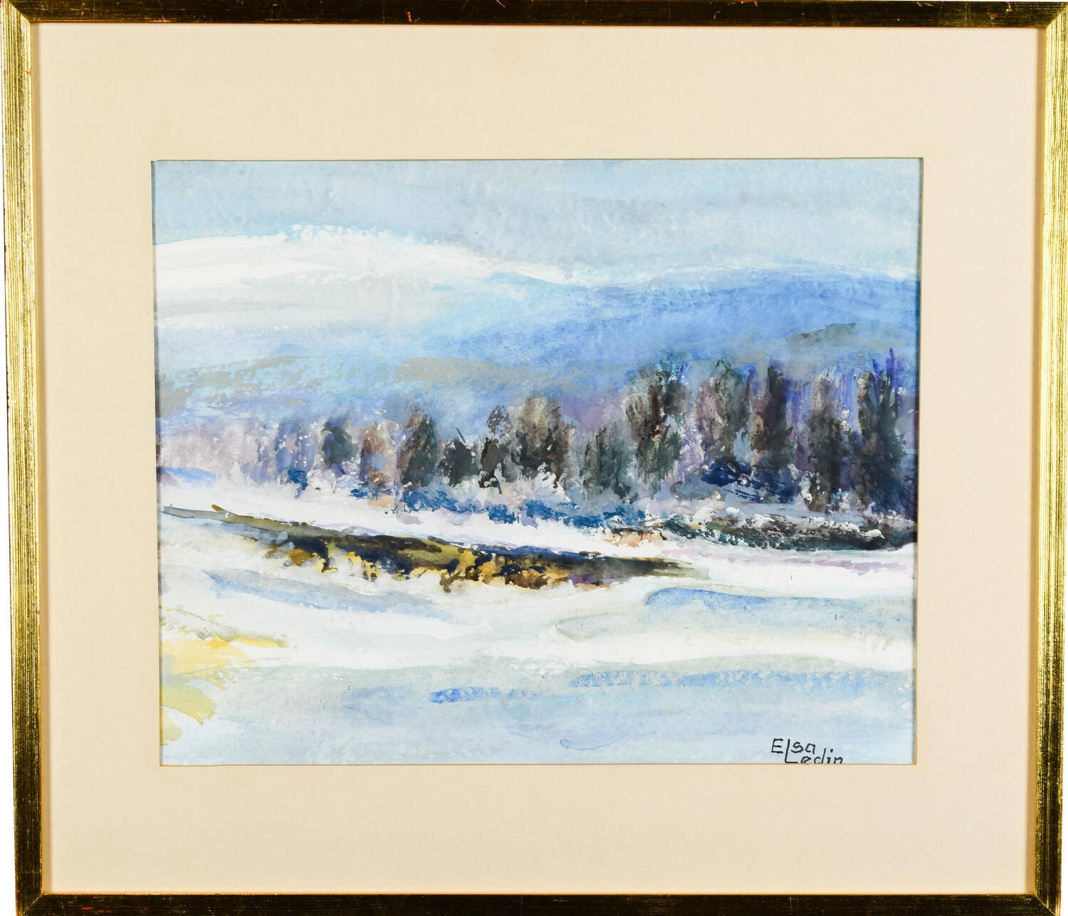 Elsa Ledin | 160 Elsa Ledin Akvarell på papper | MutualArt