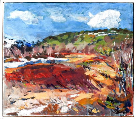 Ingvar Hällgren | 153 Ingvar Hällgren 1917-1980 Olja på duk (1976 ...