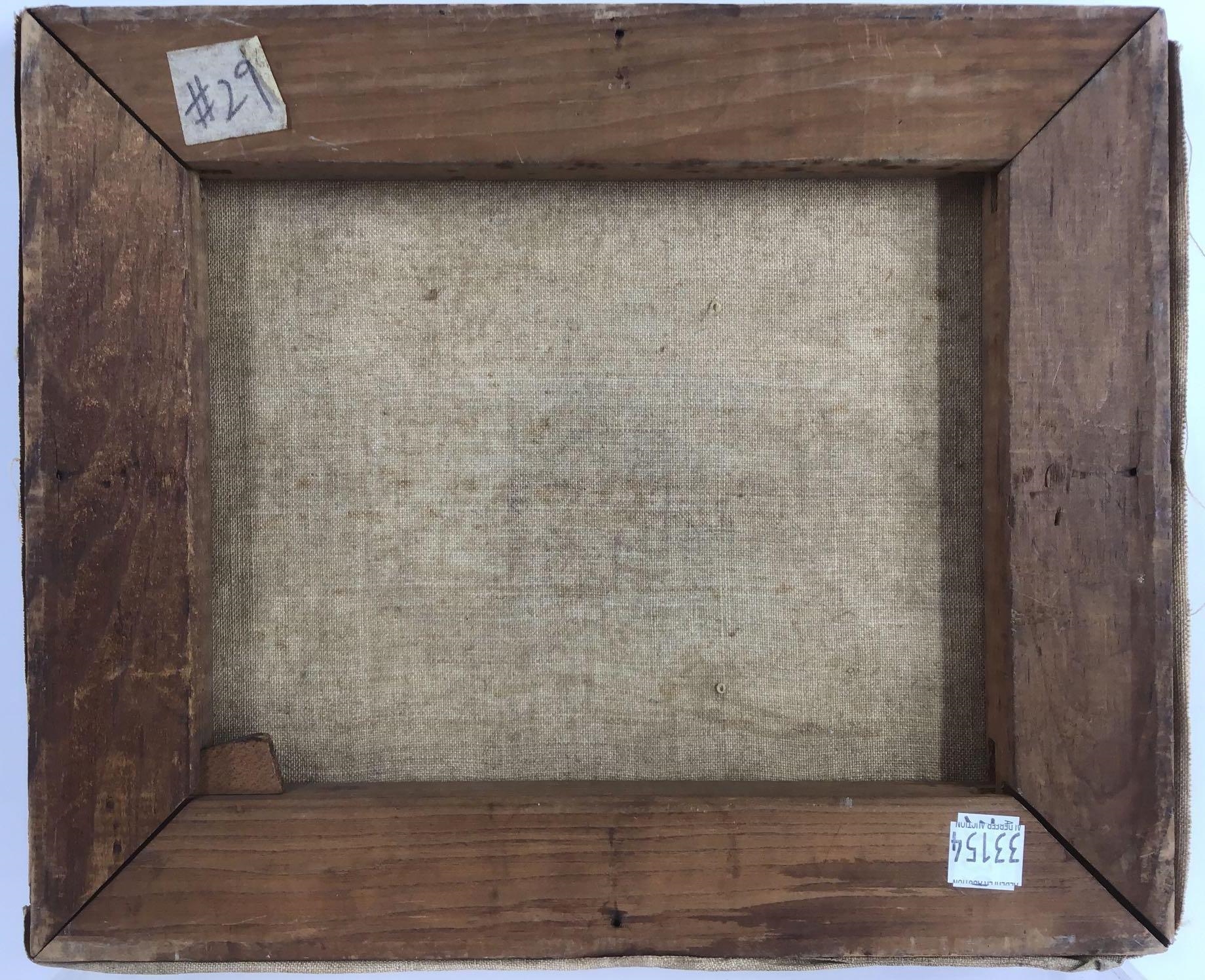 Della J. Barber | Architectural landscape with figures | MutualArt