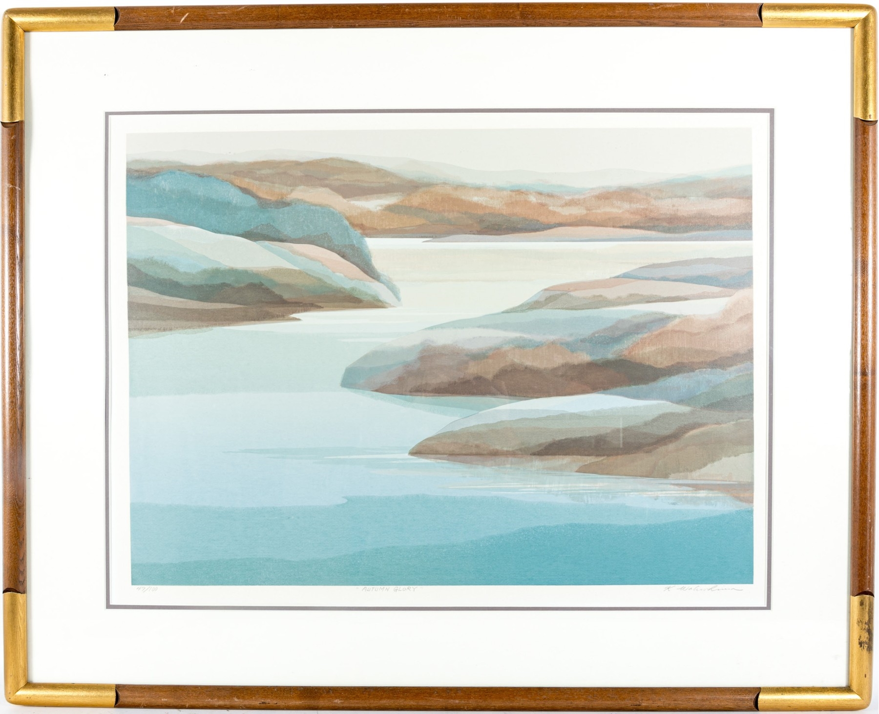 Kensuke Wakeshima | Kensuke Wakeshima (B. 1937) Autumn Glory Pencil ...