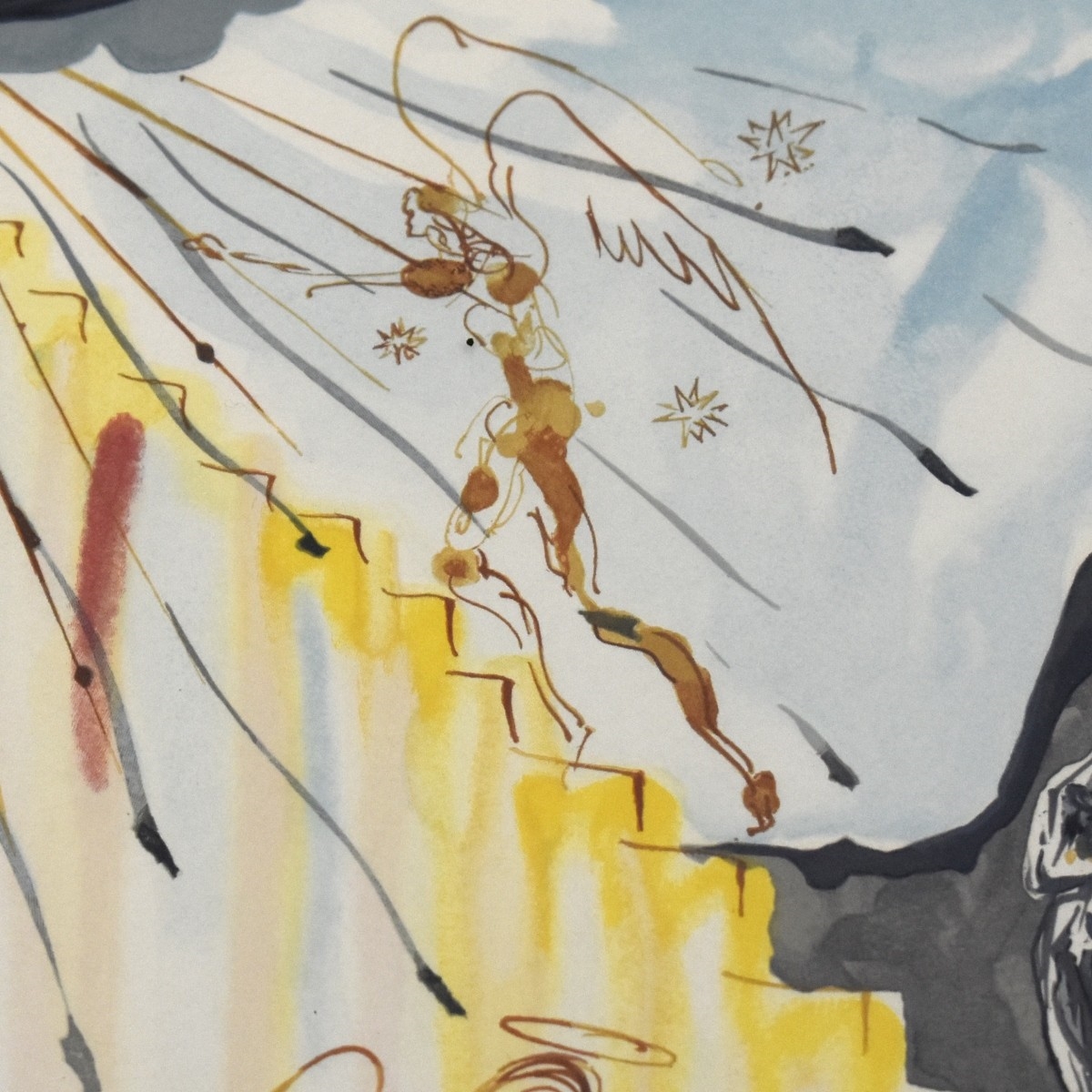 Salvador Dalí | Celestial Staircase | MutualArt