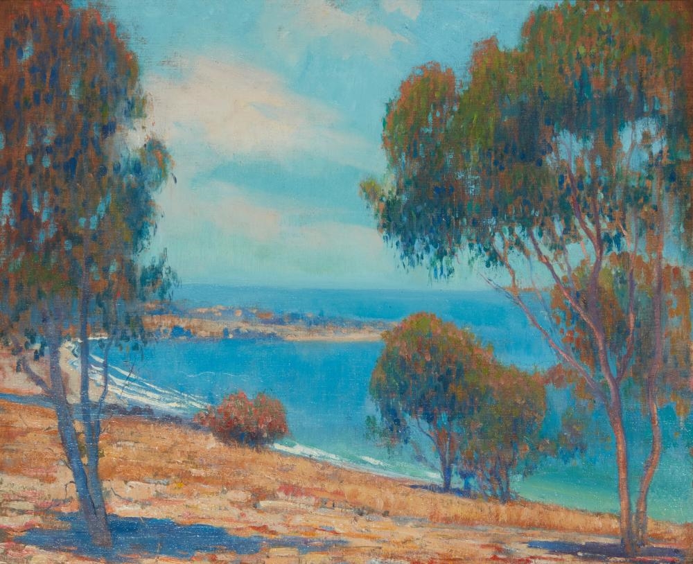 Alson Skinner Clark | Adobe in a eucalyptus landscape | MutualArt