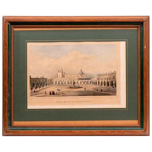 Carl Nebel | Vista de Jalapa (Circa 1836) | MutualArt