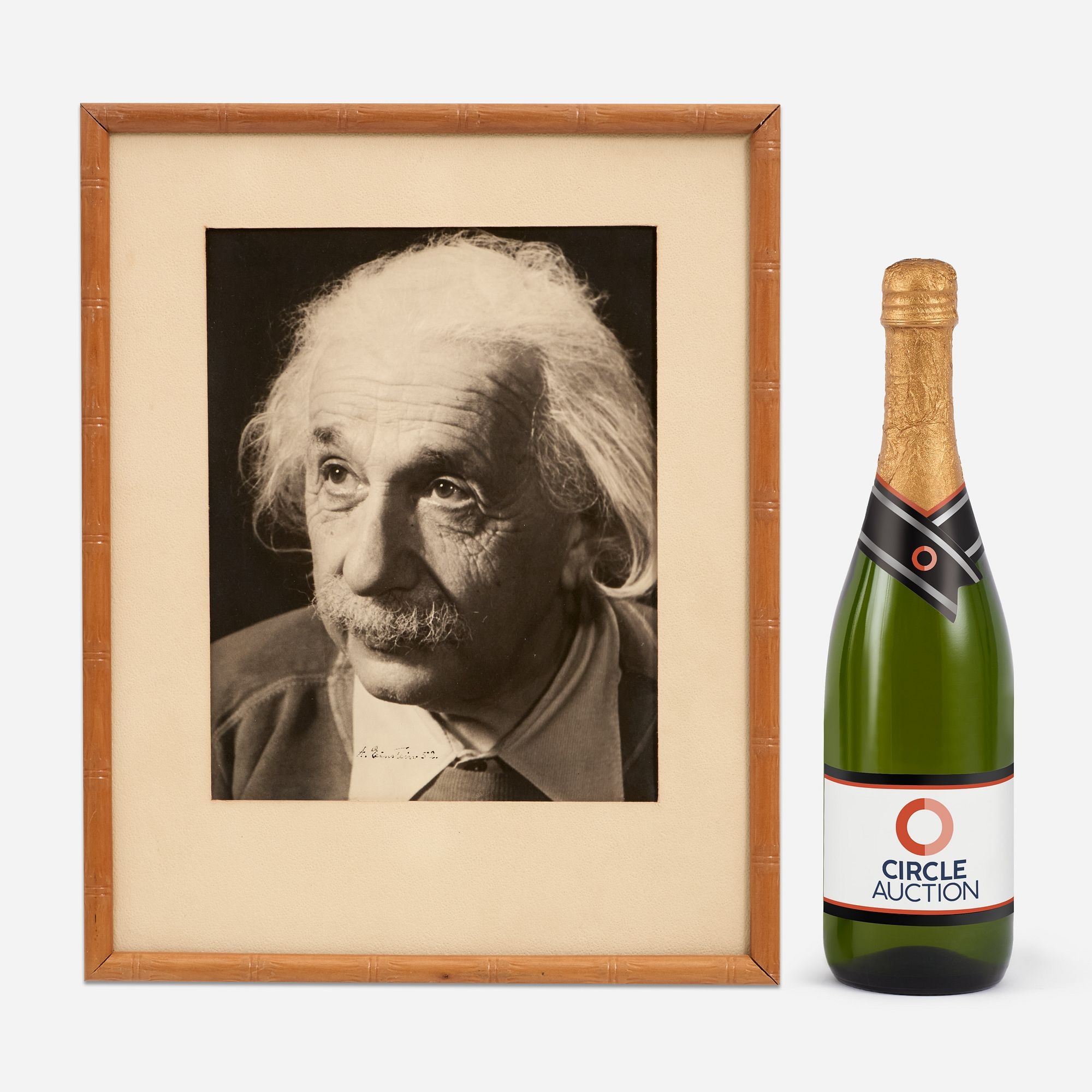 Marcel Sternberger | Albert Einstein Signed Gelatin Silver Portrait by ...
