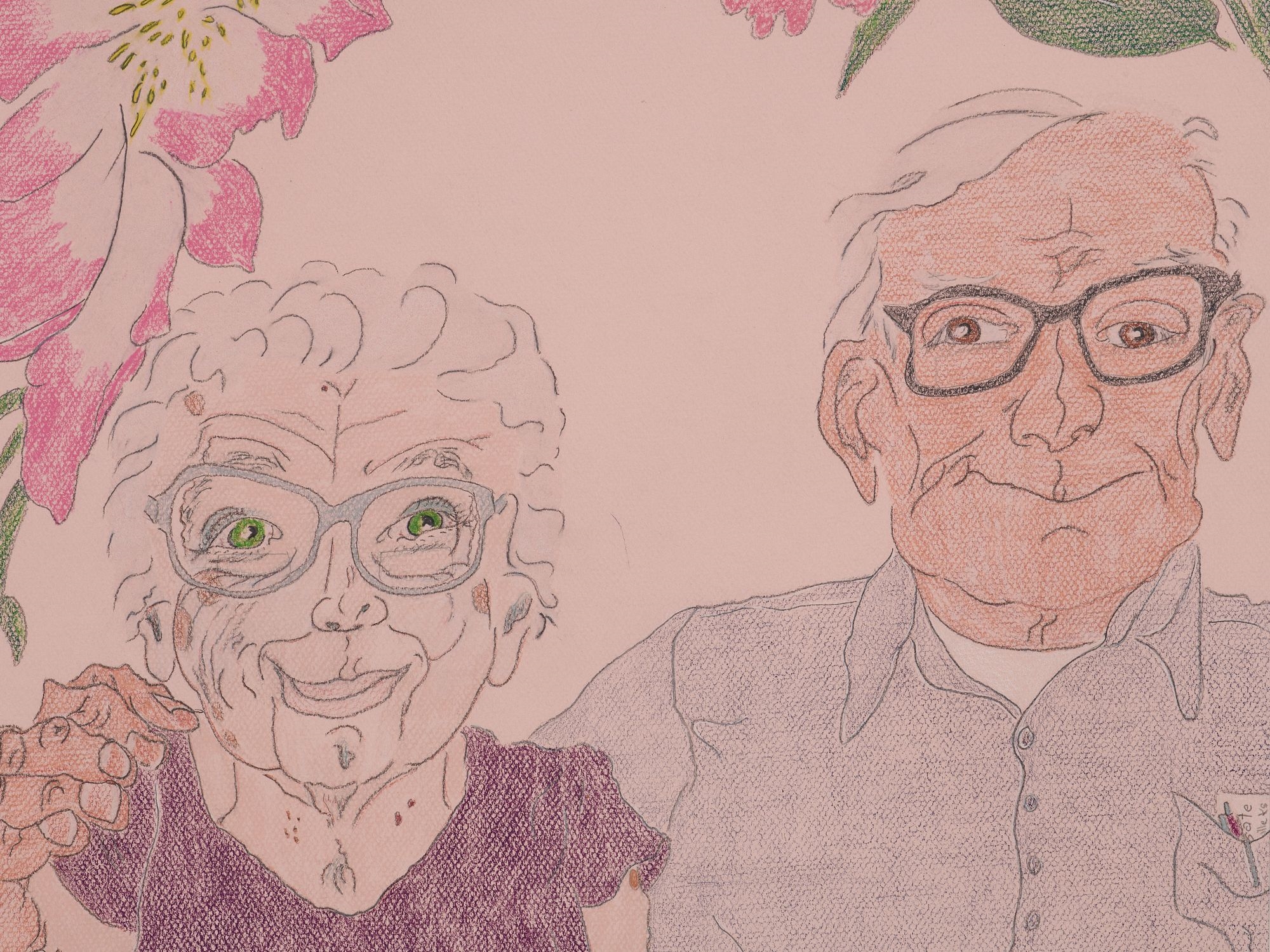 Elizabeth Layton | Elizabeth Layton Drawing (1992 (1992) | MutualArt