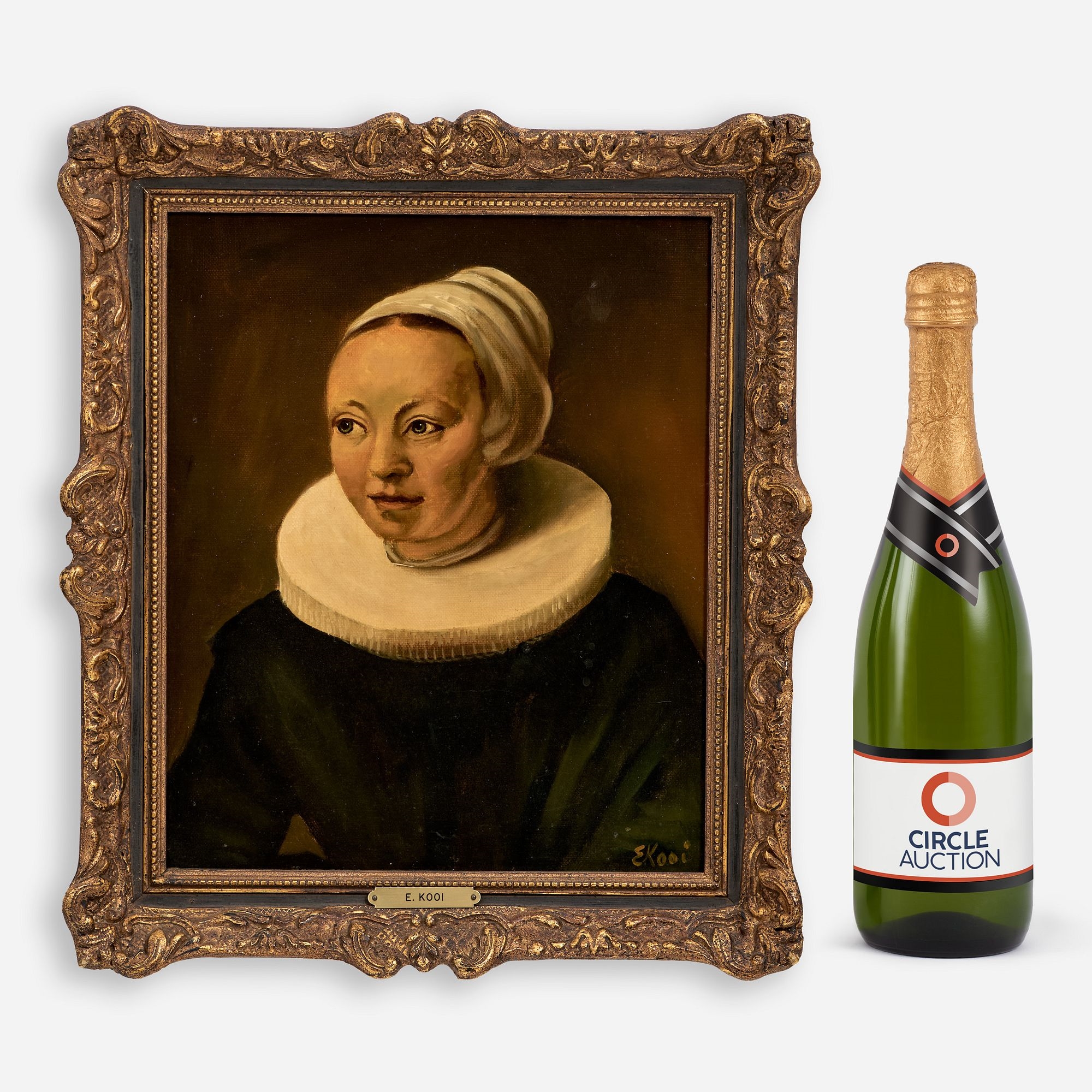 Edgar Kooi | Edgar Kooi Wife of Nicolas Berghem Oil Study (Mid 20) | MutualArt