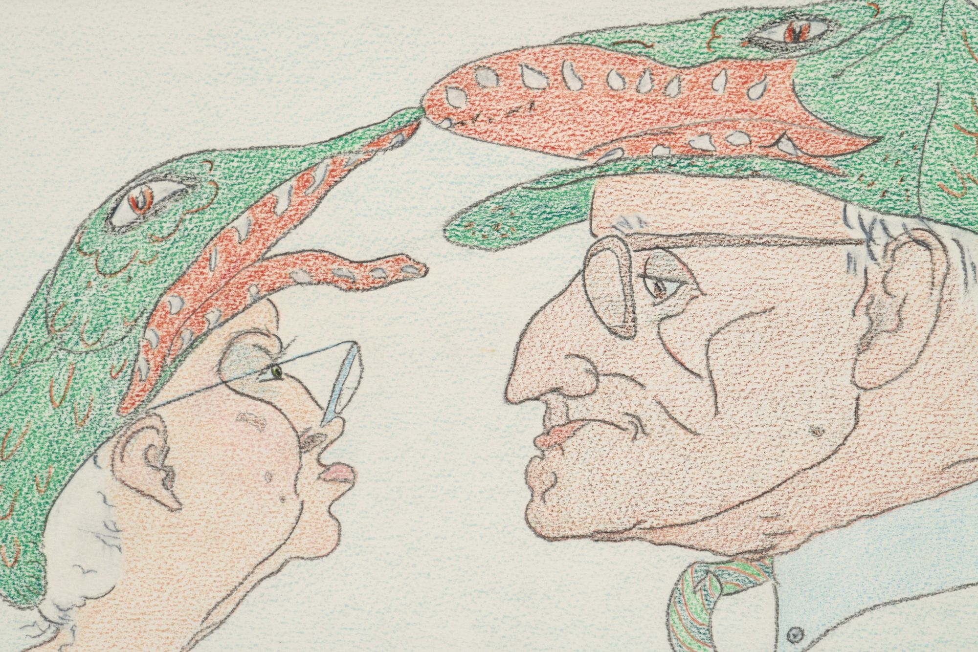 Elizabeth Layton | Elizabeth Layton Drawing (1987 (1987) | MutualArt