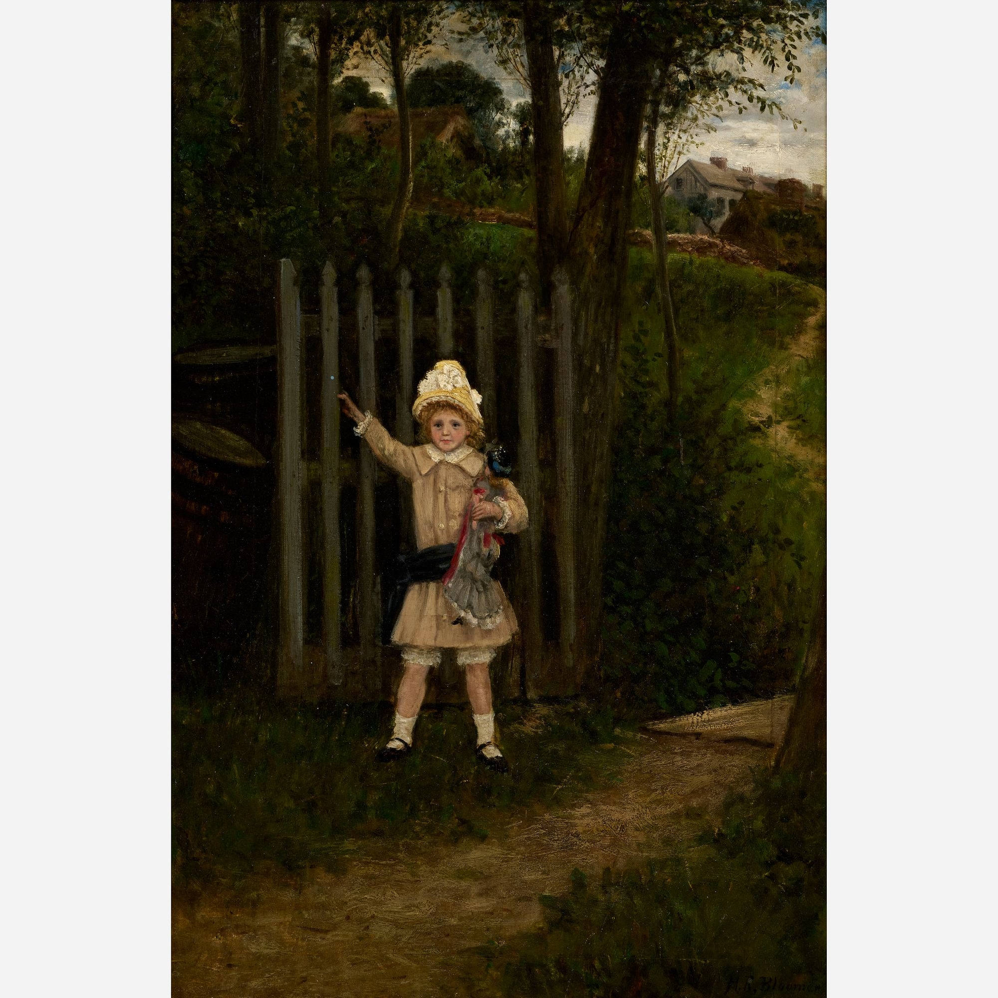 Hiram Reynolds Bloomer | Hiram Bloomer (1845-1911) Oil on Canvas ...