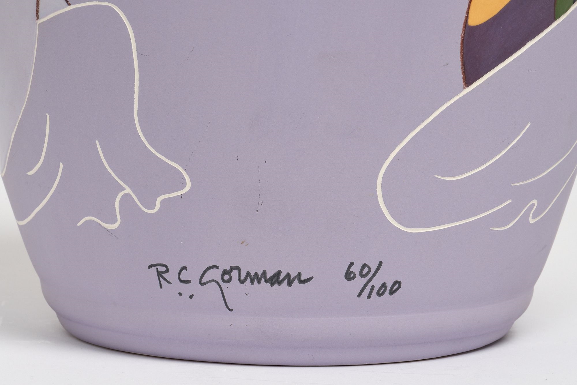 R.C. Gorman | RC Gorman Navajo Cousins (1990 Ltd. Ed. Pot (1990 ...