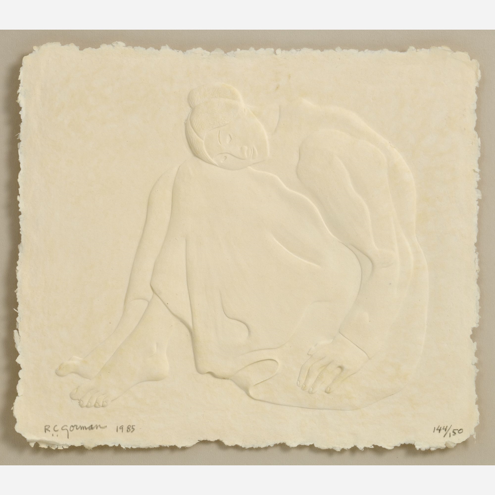 R.C. Gorman | Mother and Child (1984) | MutualArt