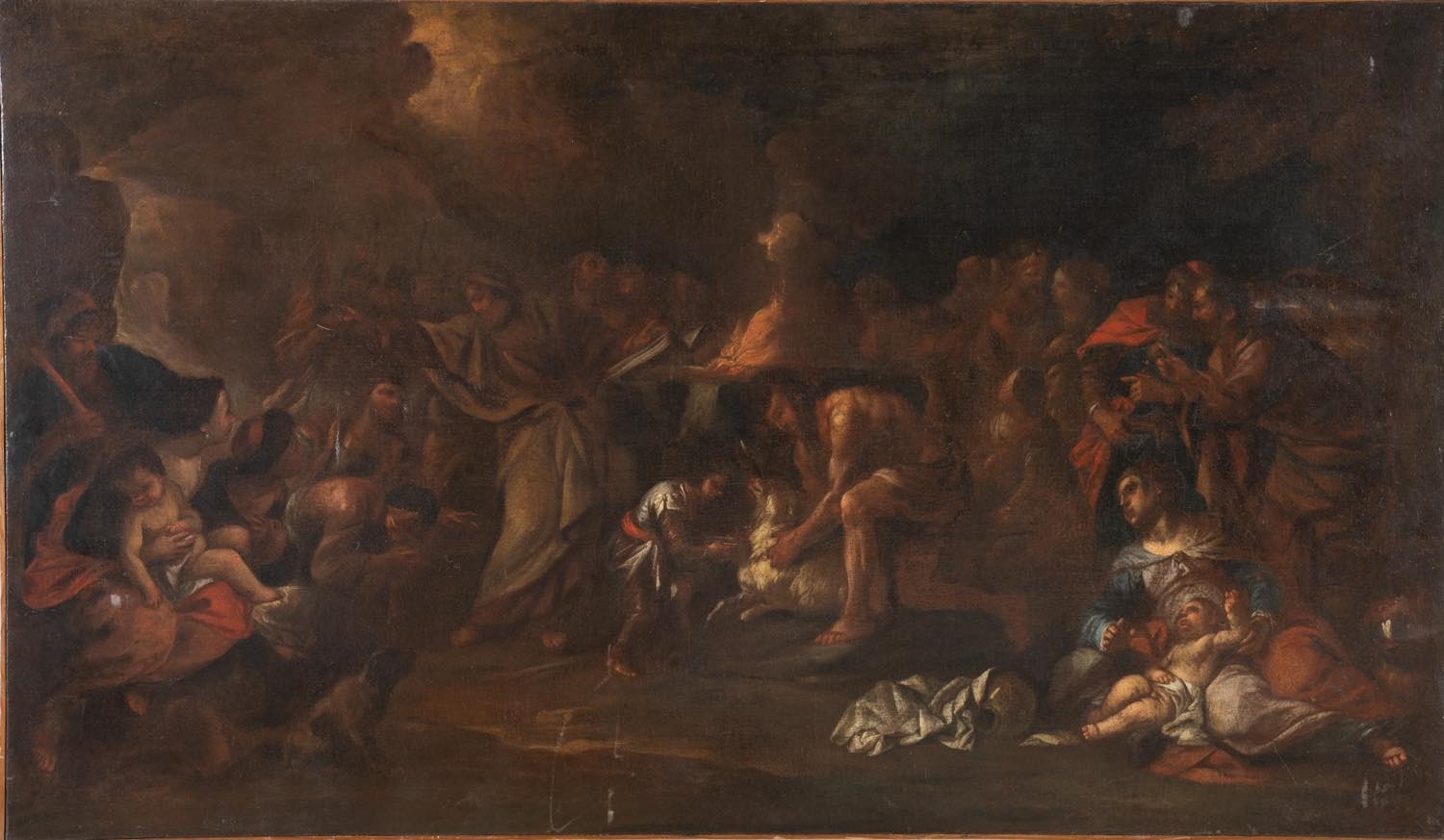 Pordenone | Maestro della seconda metà del XVII secolo. Scena biblica ...