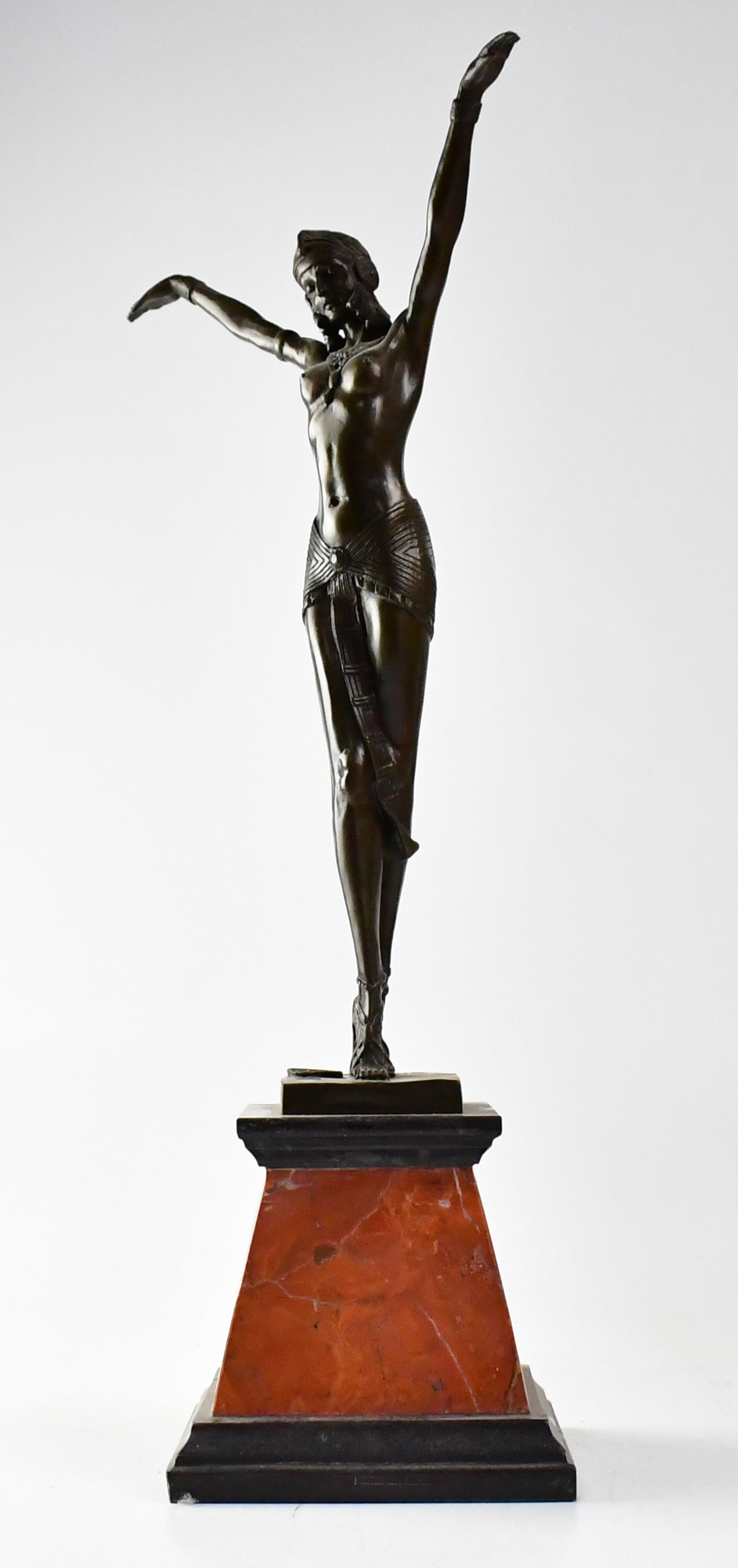 Demétre H. Chiparus | A Chiparus-style bronze figure of a dancer with ...