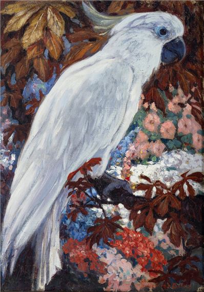 Jessie Arms Botke | Jessie Arms Botke (American, 1883-1971) Cockatoo ...