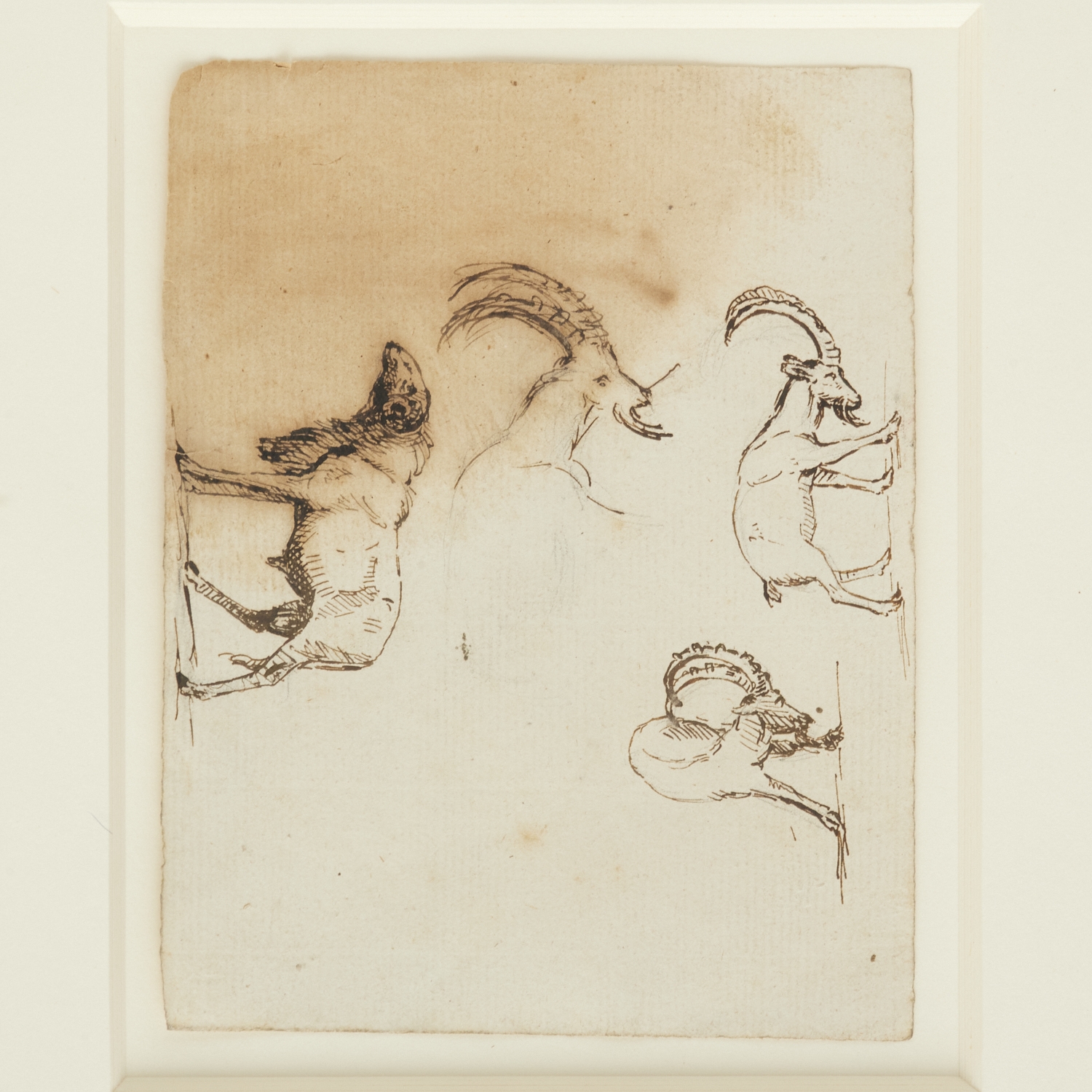 Old Masters School 18th Century | a graphite bull on the other | MutualArt