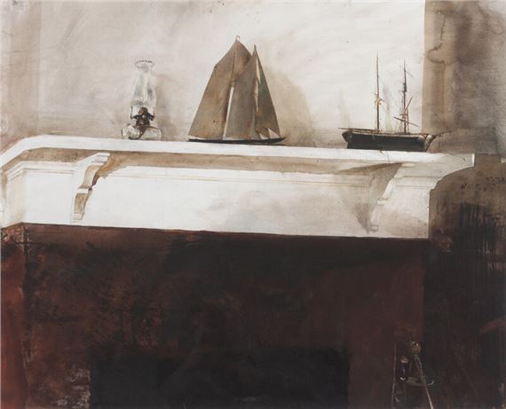 Andrew Wyeth | CAT NAP | MutualArt