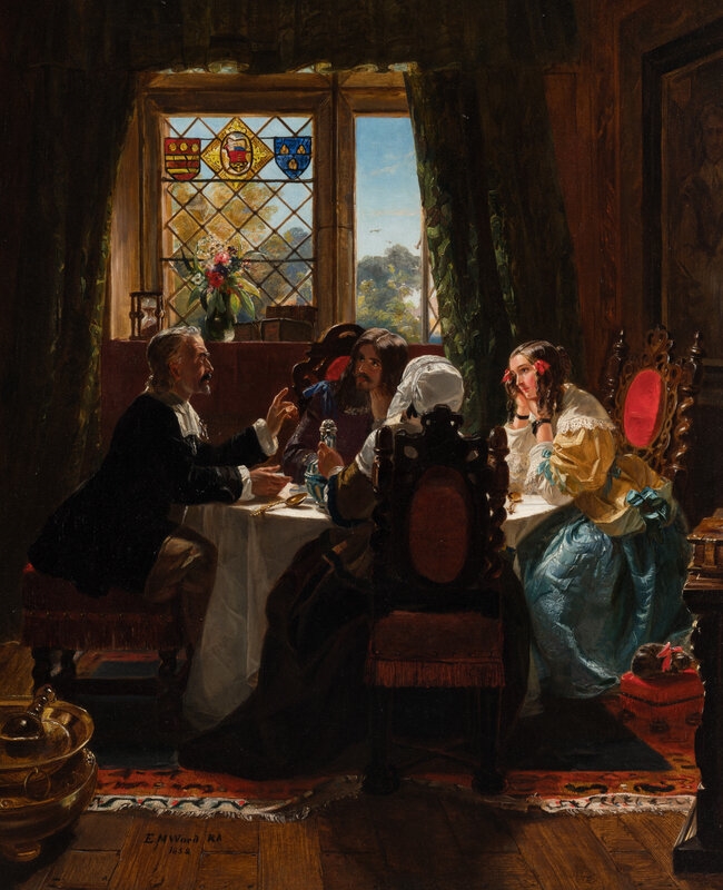 Edward Matthew Ward | La Toilette des Morts - Charlotte Corday in the ...