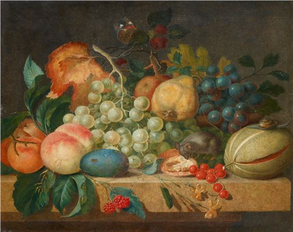 Jacob Van Hulsdonck | Jacob van Hulsdonck, follower of Fruit Still Life | MutualArt
