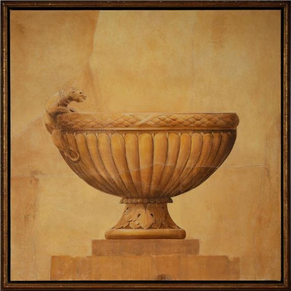 School Neoclassical | Neoclassical-style Urn Still Life (1997) | MutualArt