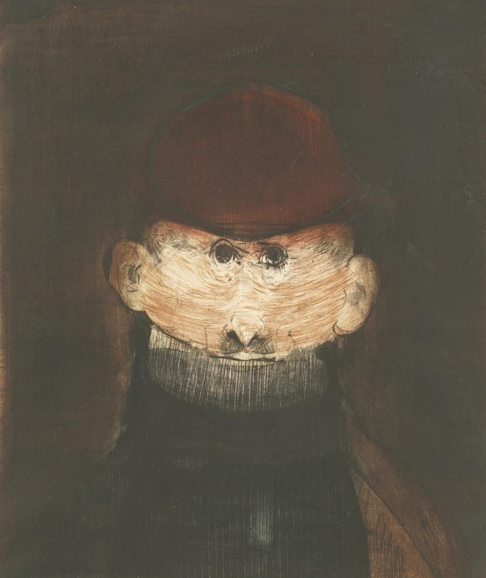 Mauricio Lasansky | Self-Portrait (1957) | MutualArt