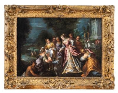 Andrea Vicentino | The Finding of Moses | MutualArt