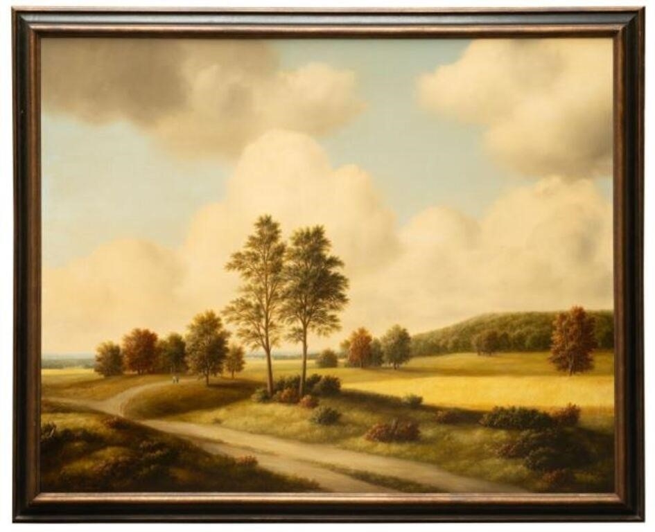 Thomas Locker | Very Large Landscape Painting by Thomas Locker (1980 ...