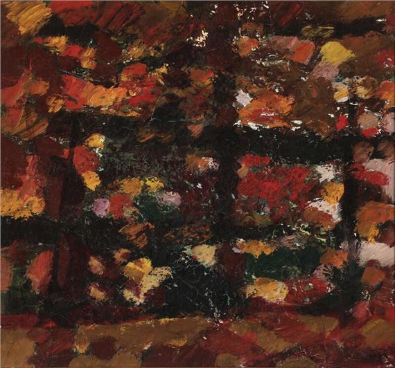 Niels Østergaard | Skovskitse, 1963 (1963) | MutualArt
