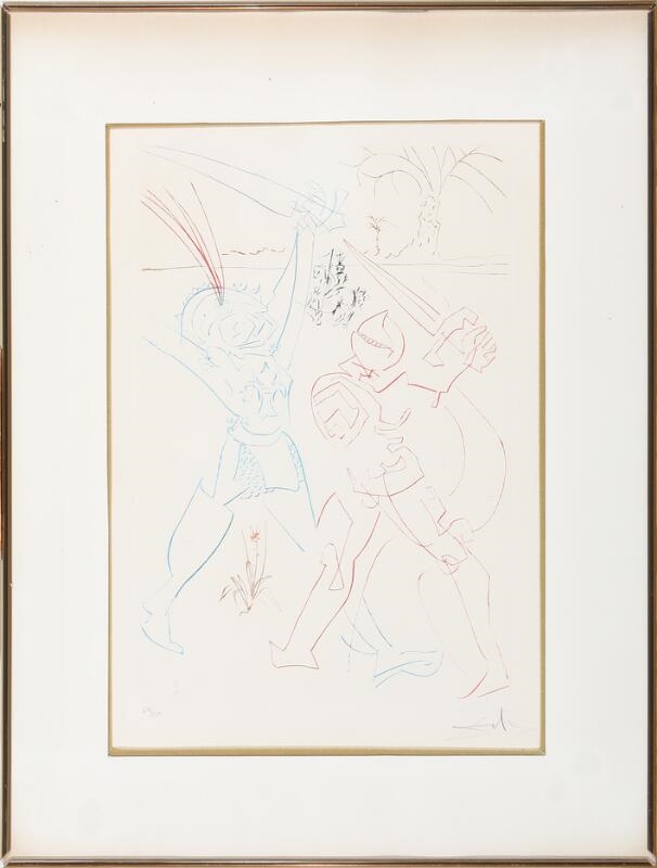 Salvador Dalí | Don Quixote (1963) | MutualArt