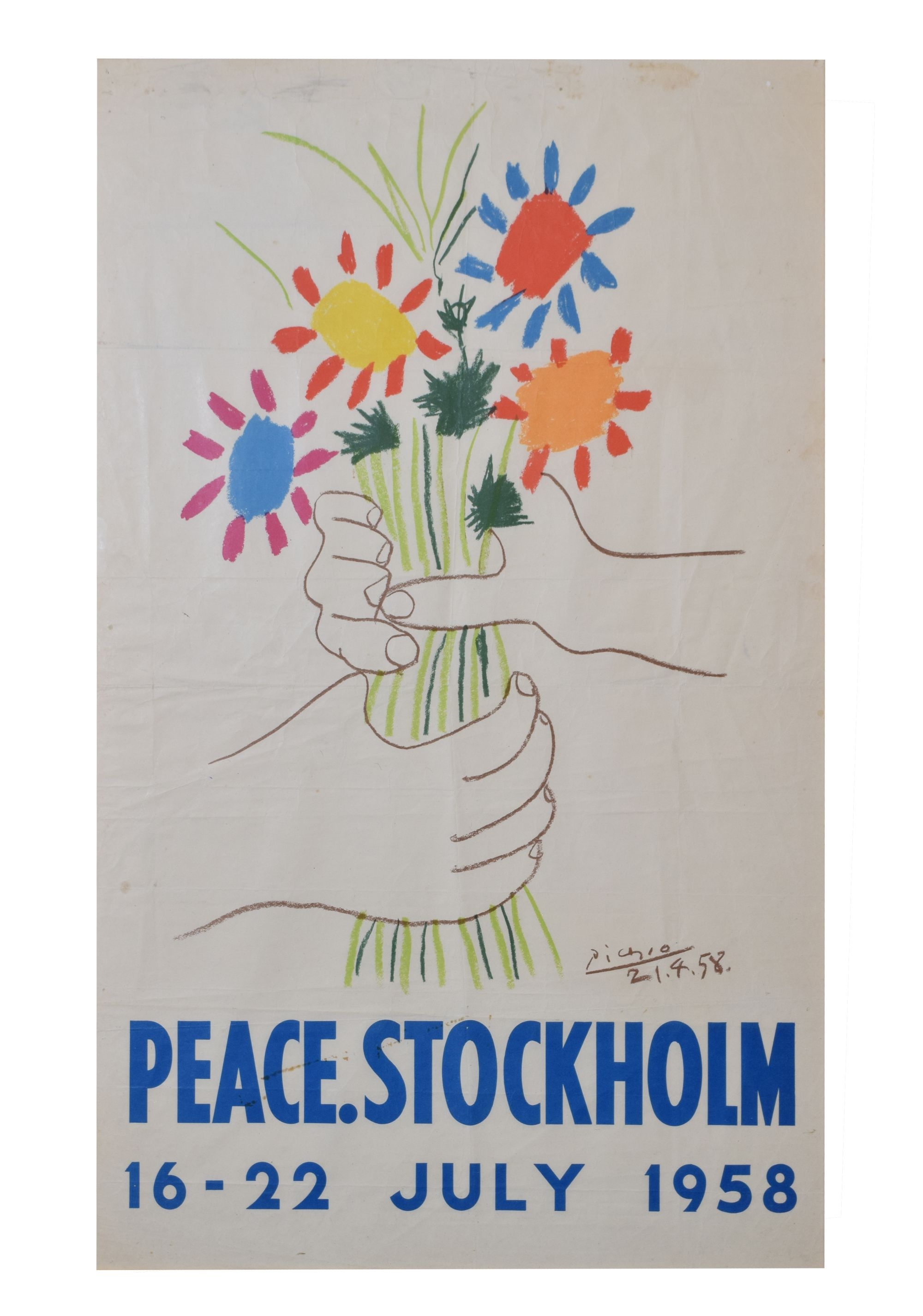 Pablo Picasso | Reproduction Pablo Picasso poster for the Peace ...