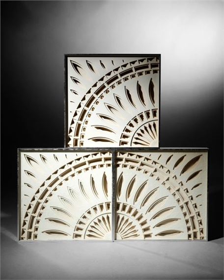 Greg Copeland | Mandala Mixed media: paper cut-outs in four frames ...