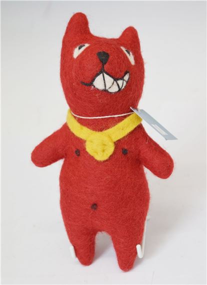 Grayson Perry | 'Red Alan' small plush toy | MutualArt
