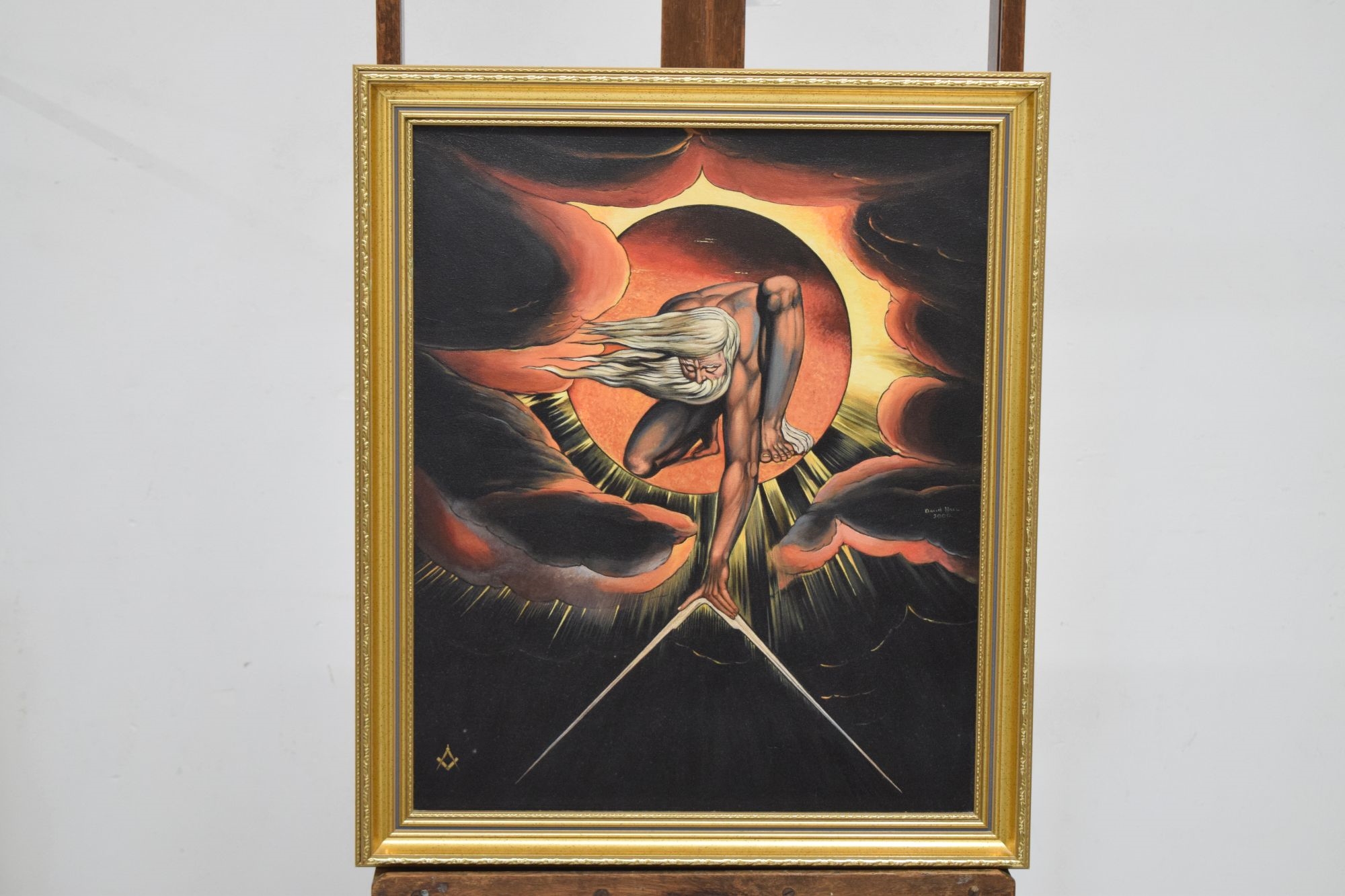 William Blake | 'The Ancient of Days' | MutualArt