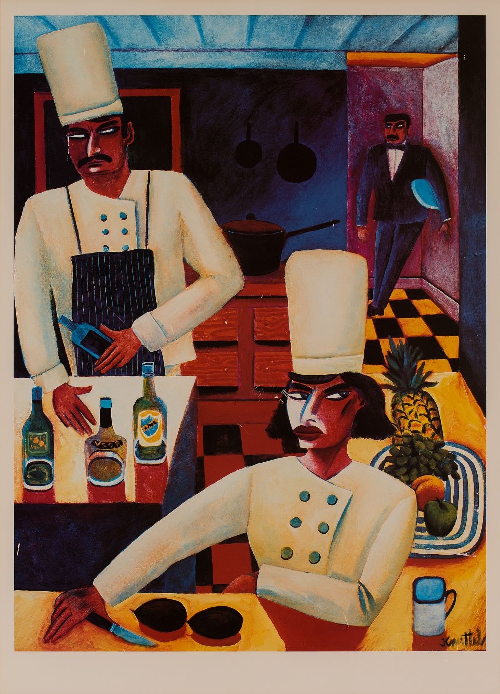 Graham Knuttel | HOT CHEFS IN THE KITCHEN | MutualArt