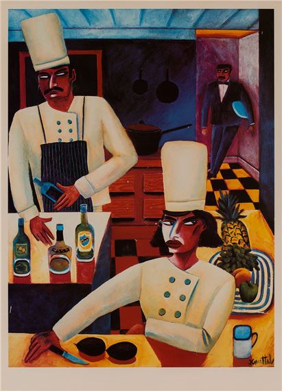 Graham Knuttel | HOT CHEFS IN THE KITCHEN | MutualArt