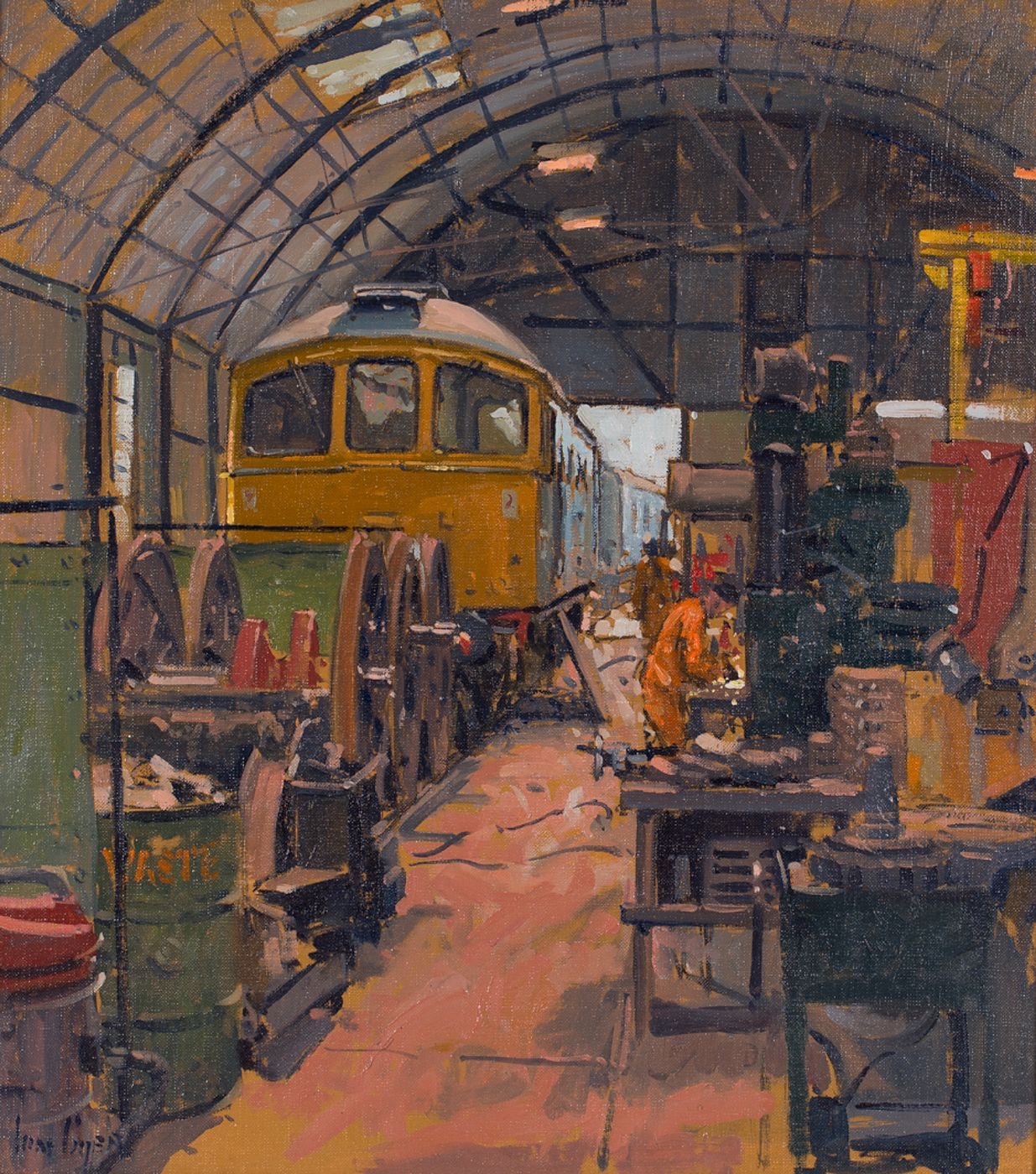 Ian Cryer | THE ENGINE WORKSHOP | MutualArt