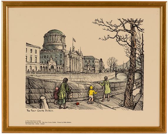 Hilda Roberts | THE FOUR COURTS DUBLIN | MutualArt
