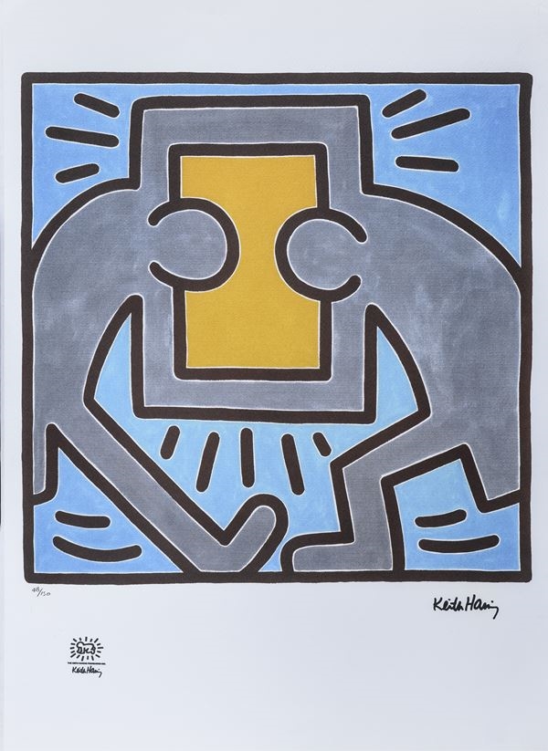 Keith Haring | LITOGRAFIA OFFSET D'APRES KEITH HARING (1988 - 2019 ...