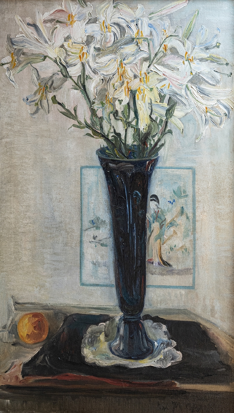 Karl Peter Röhl | Blumenstillleben (1928) | MutualArt