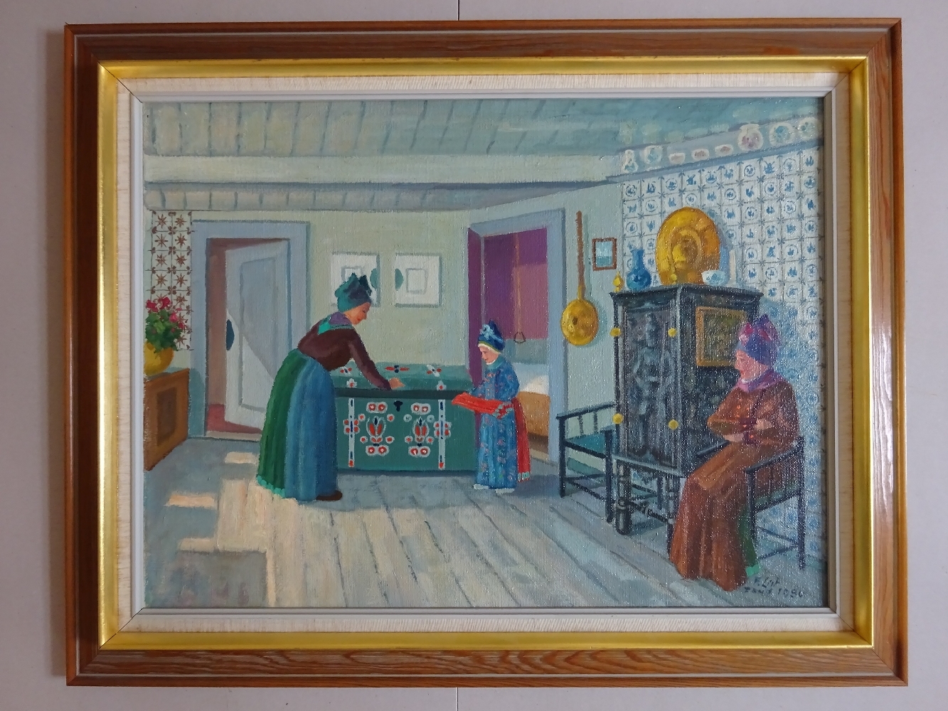 Franz List | Wohnstube auf Fanö (1980) | MutualArt