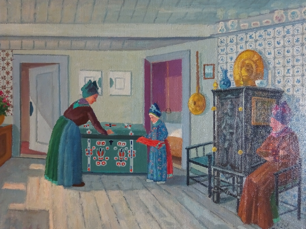 Franz List | Wohnstube auf Fanö (1980) | MutualArt
