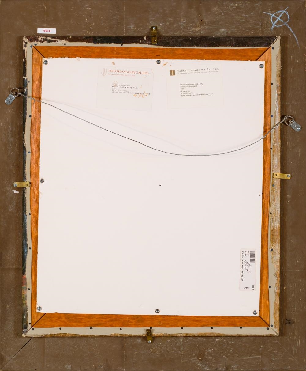 Charles Hopkinson | Young Girl, 1914 (1914) | MutualArt