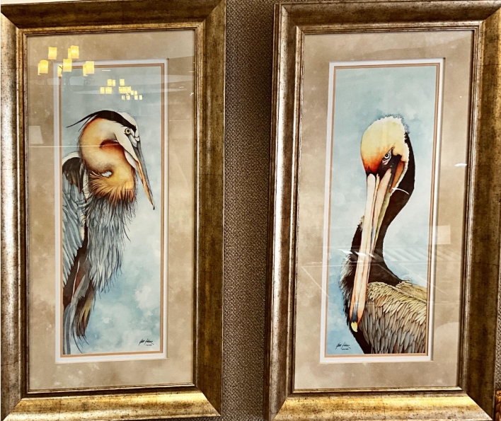 Gene Rizzo | Back Away From My Fish; Here's Looking at You | MutualArt