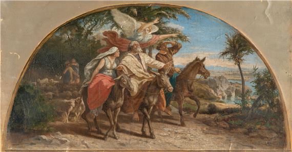 Franz Ittenbach | Abrahams Einzug in das gelobte Land | MutualArt
