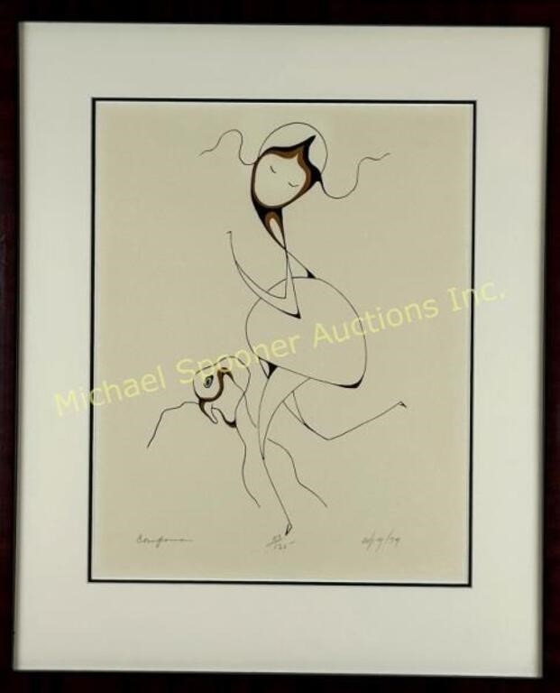 Daphne Odjig | DAPHNE ODJIG - LIMITED EDITION COLOUR SERIGRAPH (1979 ...