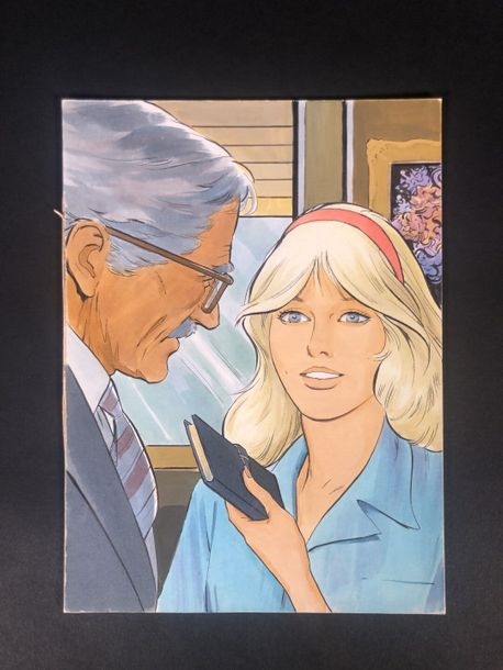 Georges Lévis | Alice. Set of three original off-text color ...