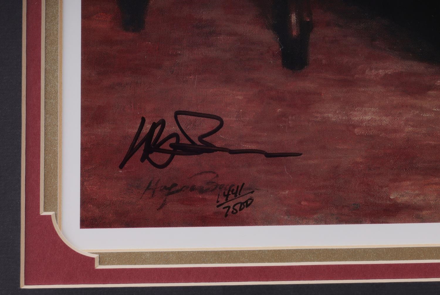 Min Zou | LINCOLN PRAYING PORTRAIT SIGNED BY HONG MIN ZOU | MutualArt