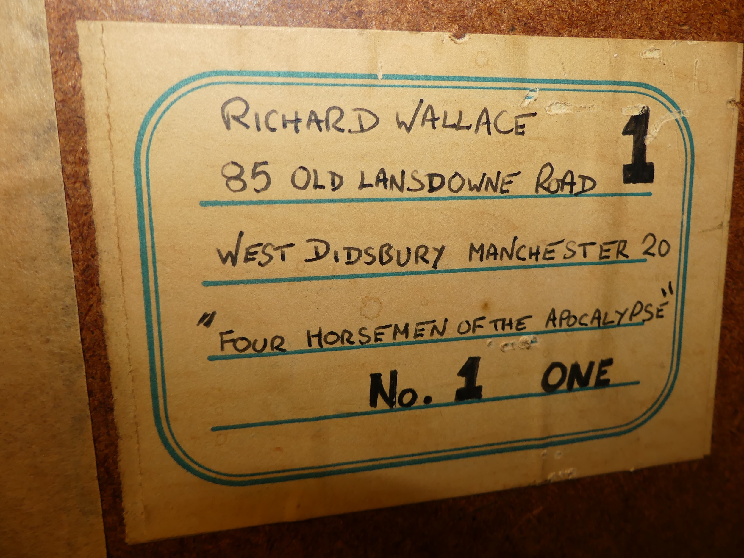 Richard Wallace | Four Horsemen of the Apocalypse | MutualArt