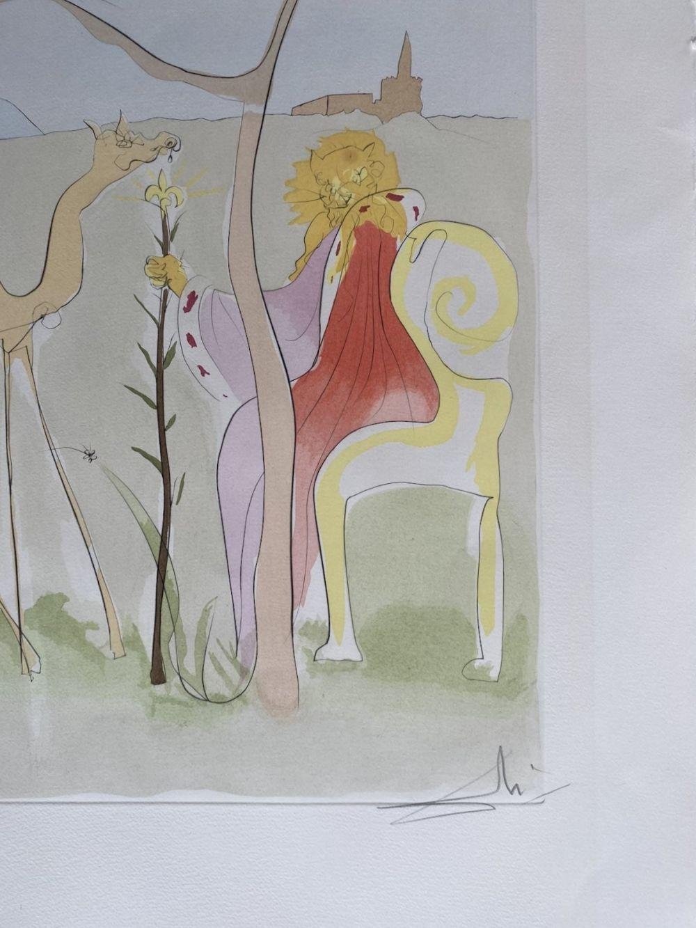 Salvador Dalí | La Cour du Lion (1974) | MutualArt