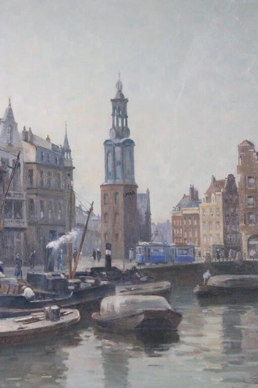 Wilhelm Knip | WILHELM KNIP OIL ON CANVAS THORN | MutualArt