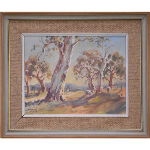 Ambrose Griffin | Ambrose Griffin. View through the White Gum. Signed ...